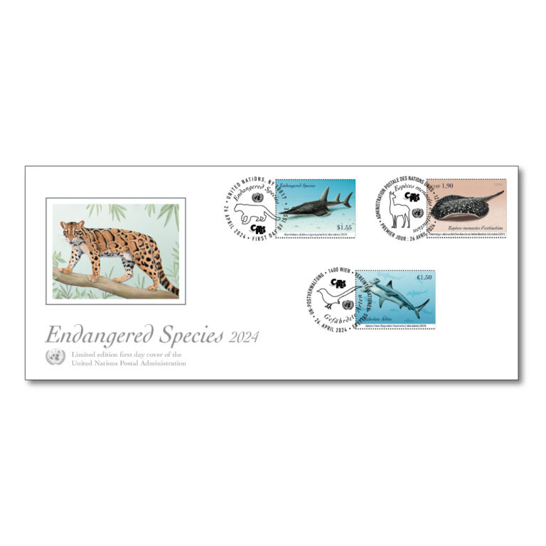 Endangered Species 2024 - UN Stamps
