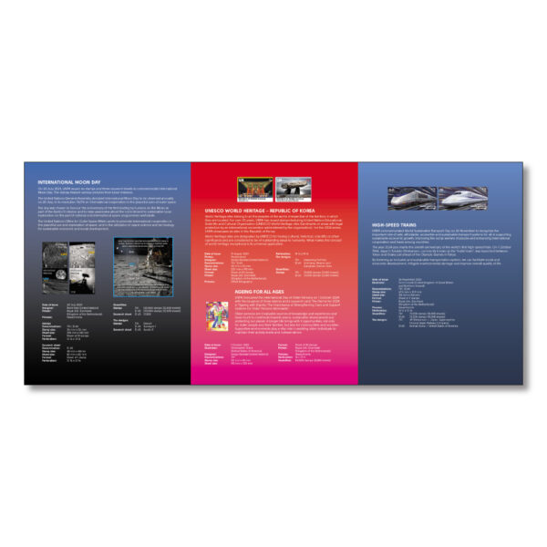 2024 Annual Collection Folders Set - UN Stamps